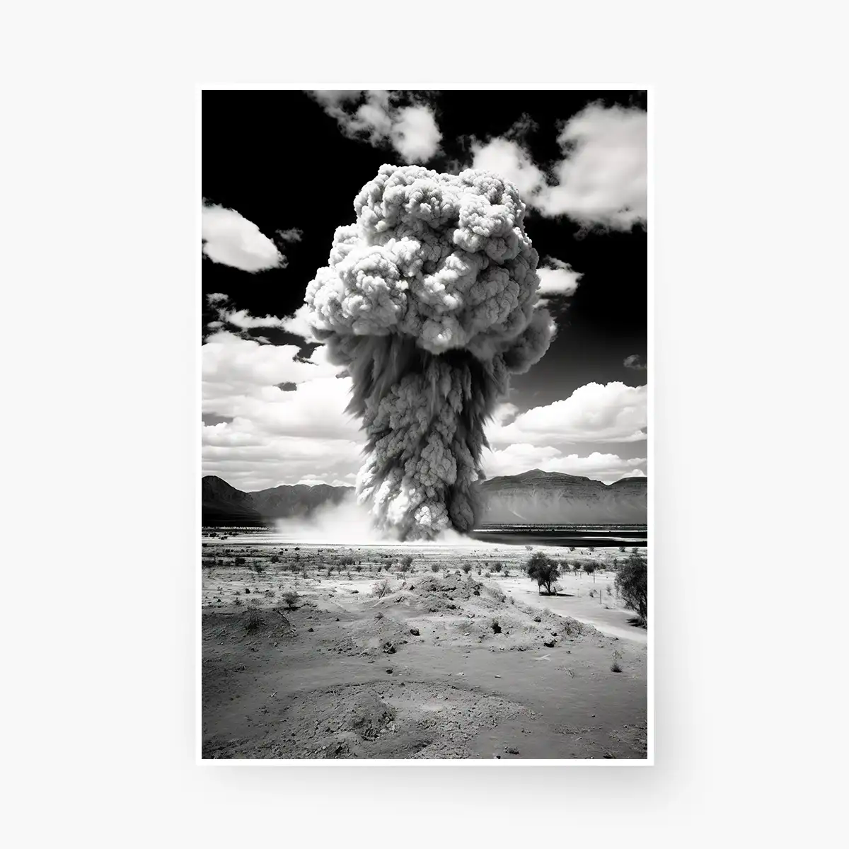 Nuclear Explosion: The Fallout Poster – Get it now! – Printable.app