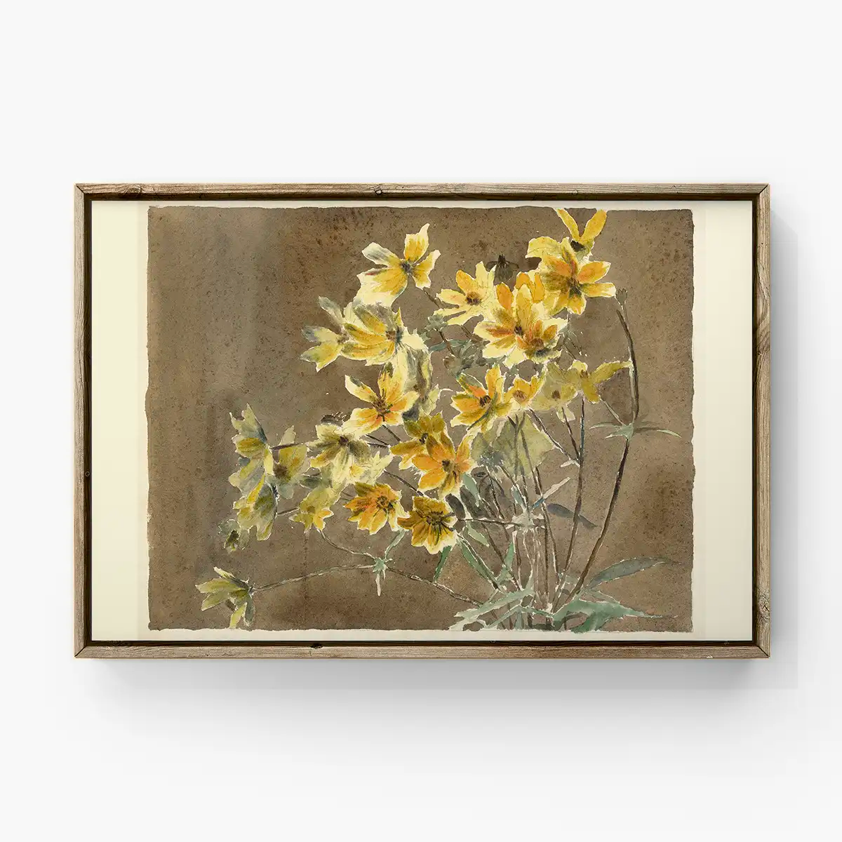 Yellow Flower with Border – Get it now! – Printable.app